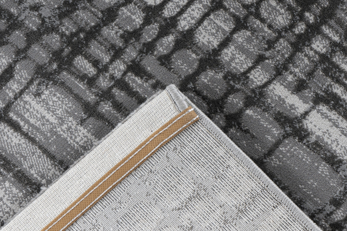 Grey Modern Textured Rug – Lalee Designer Rugs
