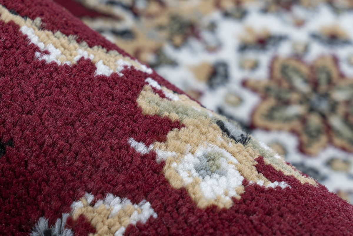 Traditional Red Rug with Centre Medallion – Lalee Designer Rugs