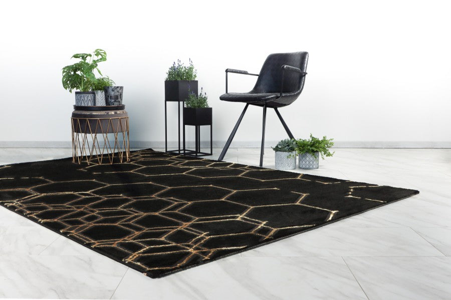 Marmaris 405 Black – Lalee Designer Rugs